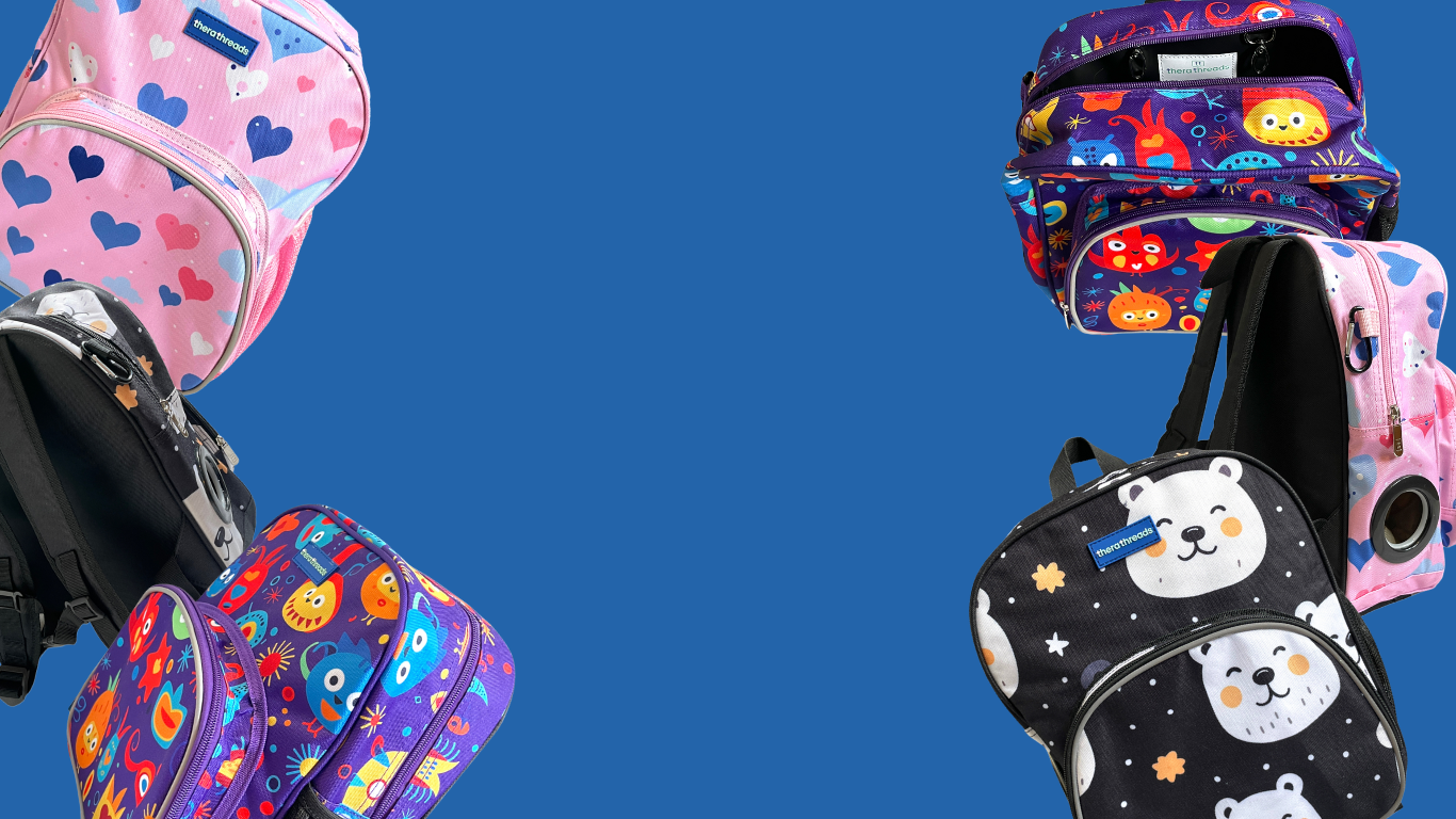 Pediatric Enteral Backpacks, Low-Cost, High-Quality | therathreads LLC